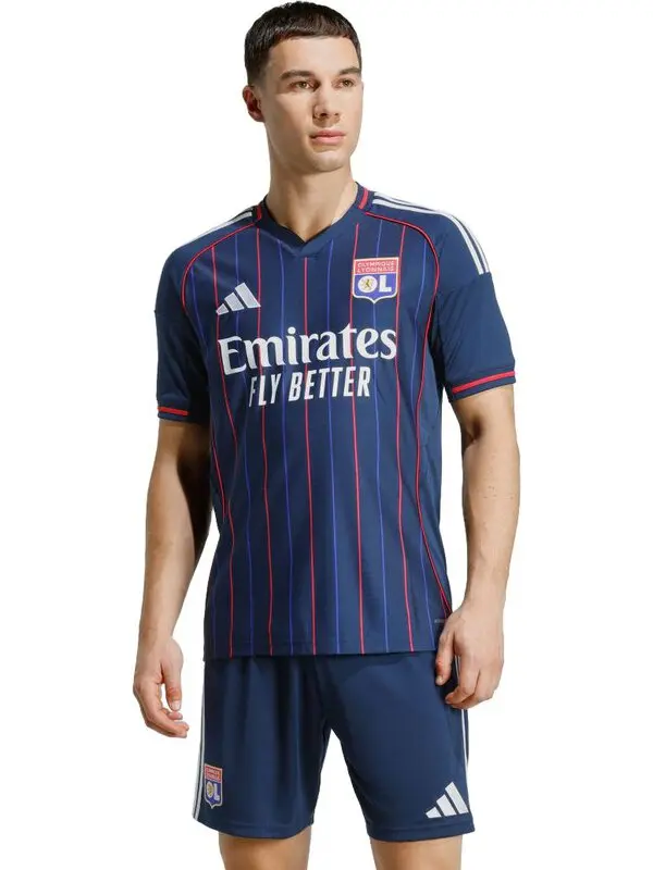 Adidas Olympique Lyonnais 25/26 Away Jersey - Night Indigo