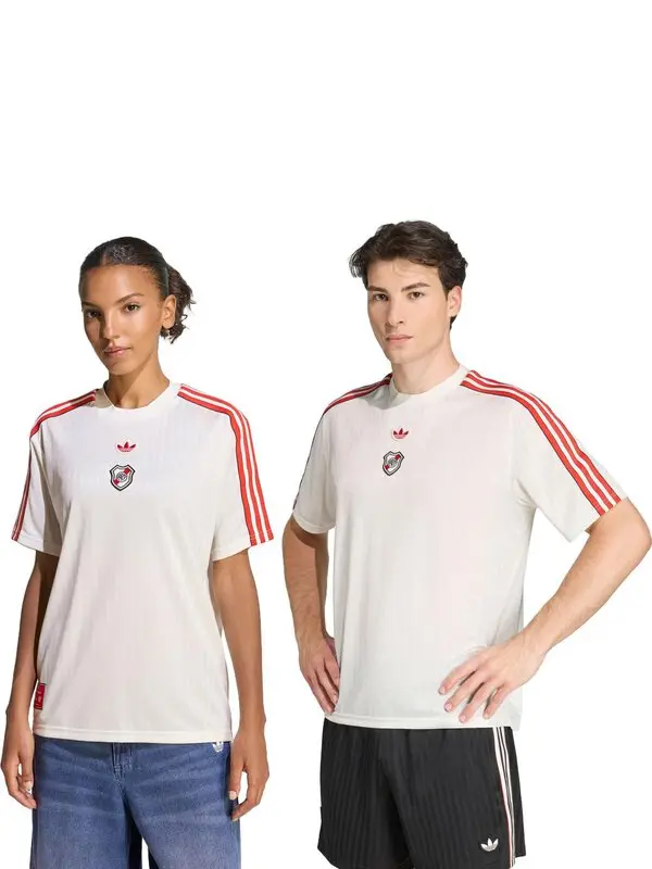 Adidas River Plate Terrace Icons Jersey - Off White