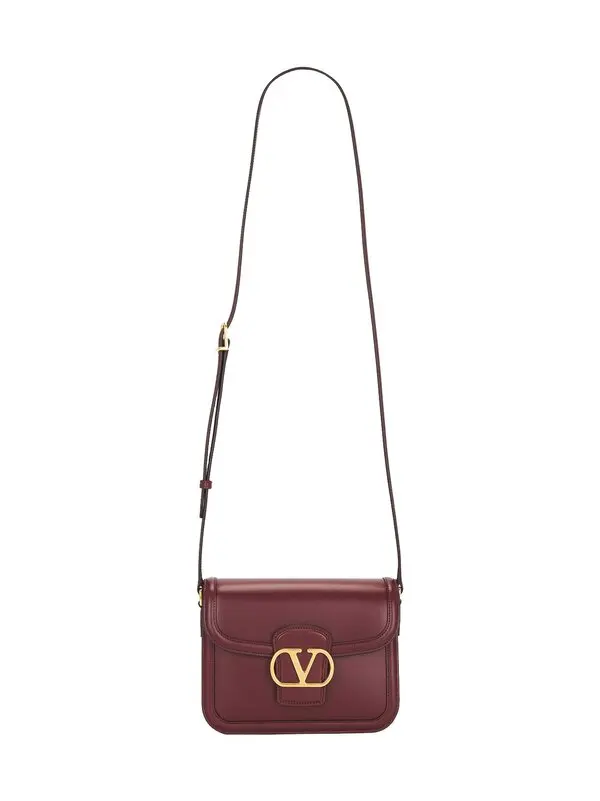 Valentino Garavani 9to5 Small Shoulder Bag - Brick Ruby