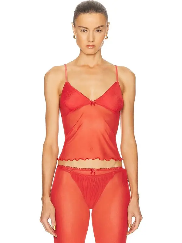 BANANHOT Solay Top - Crimson