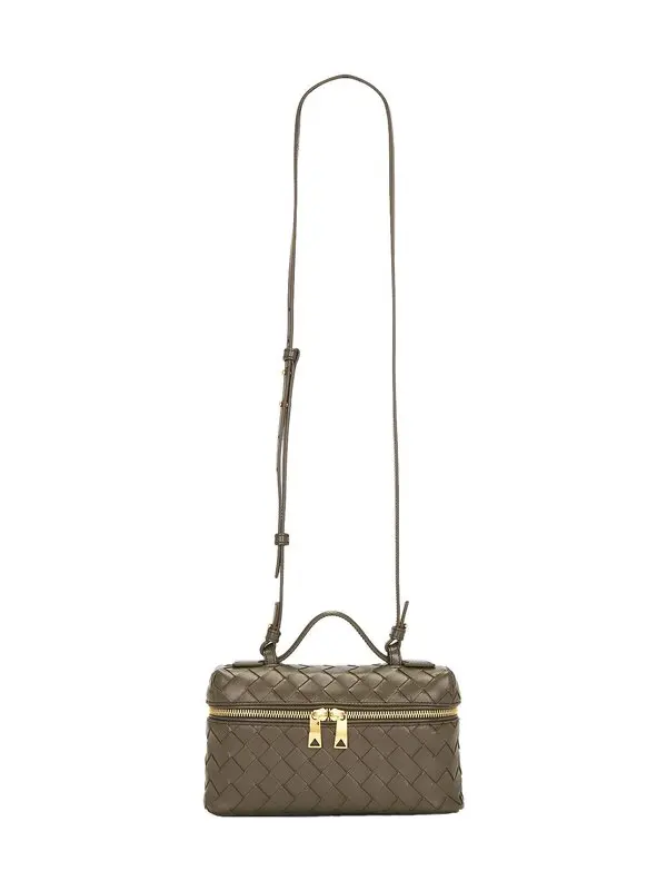 Bottega Veneta Bang Bang Vanity Bag - Cypress & Gold