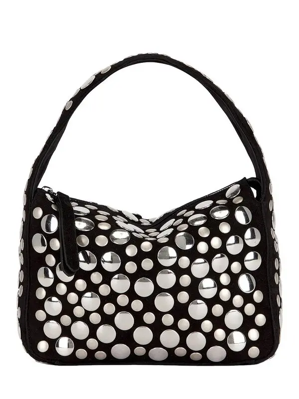 Khaite Elena Small Studded Bag - Black