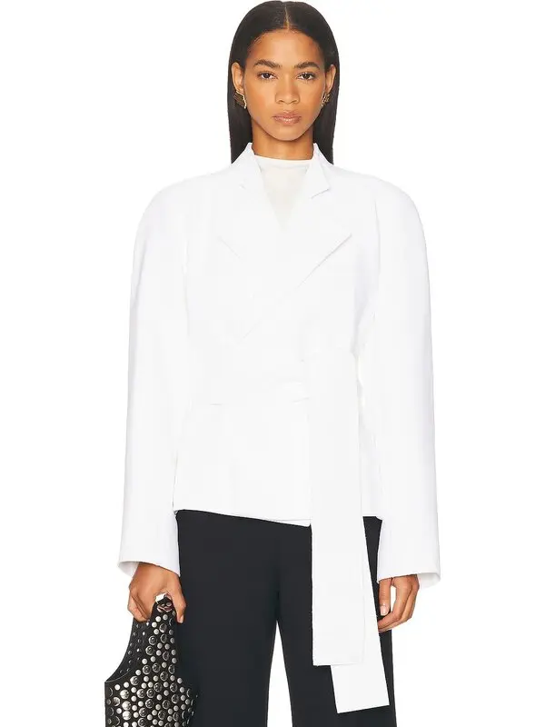 Khaite Edith Jacket - Chalk