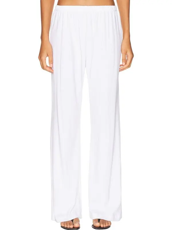 LESET Nando Lounge Pant - White