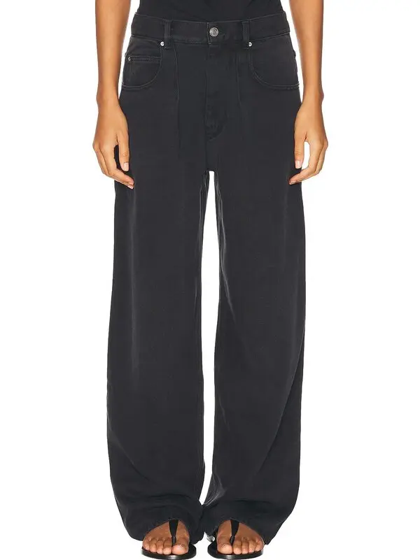 Isabel Marant Rodayna Baggy - Faded Black