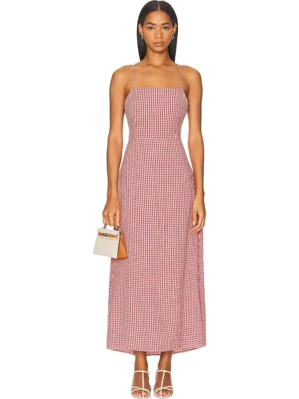 Posse Lori Dress - Red Gingham