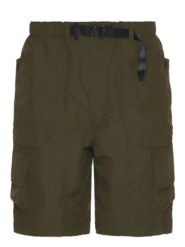 Comme Des Garçons Nylon Tussah Shorts - Khaki