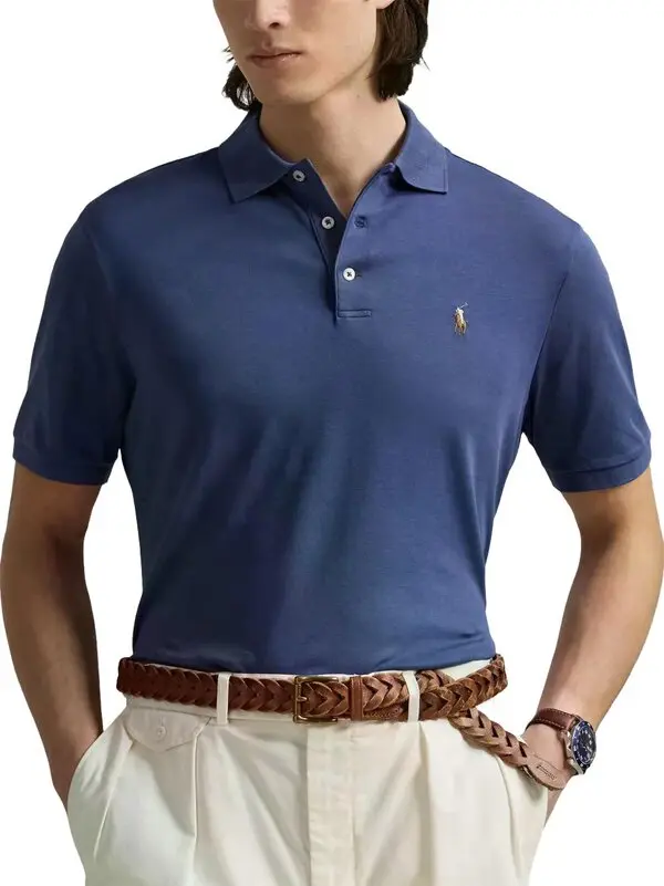 Polo Ralph Lauren Short Sleeve Polo Shirt - Blue
