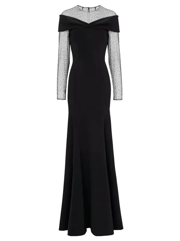 Jenny Packham Etienne Maxi Dress - Black
