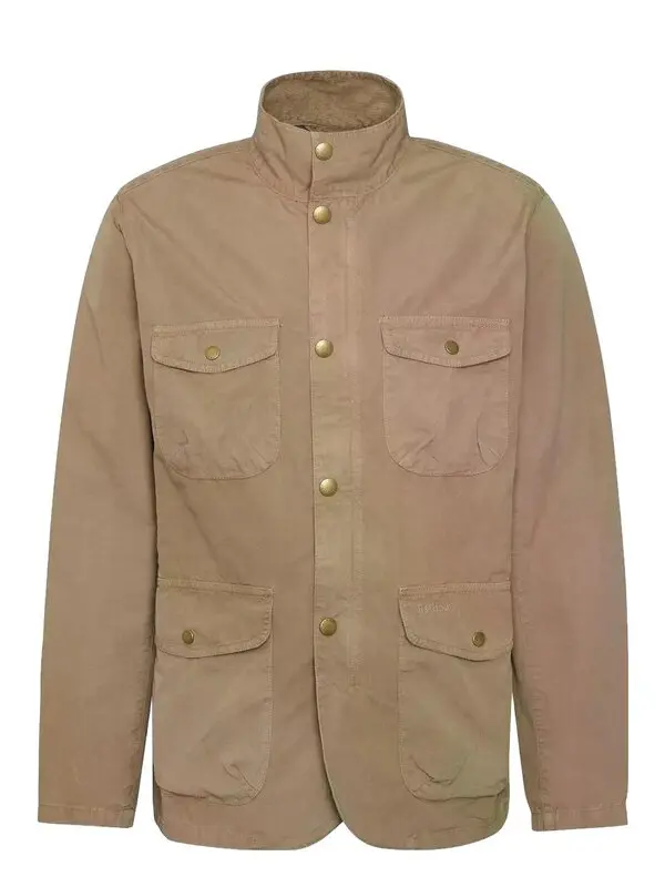Barbour Button-fastening Cotton Jacket - Neutrals