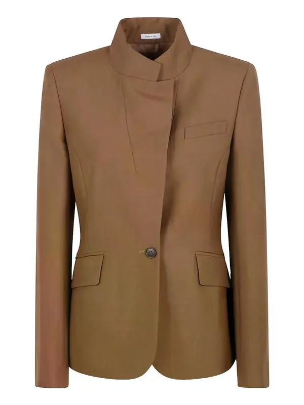 Alexander McQueen Single-breasted Jacket - Neutrals