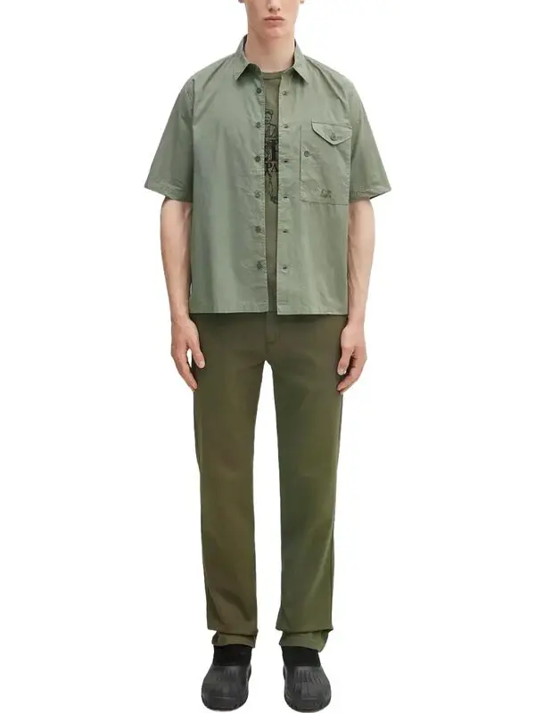 C.P. COMPANY Pocket Short-sleeve Shirt - Green