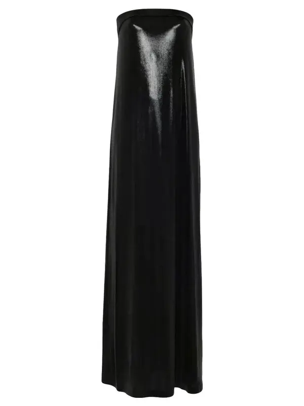 Norma Kamali Strapless Maxi Dress - Black