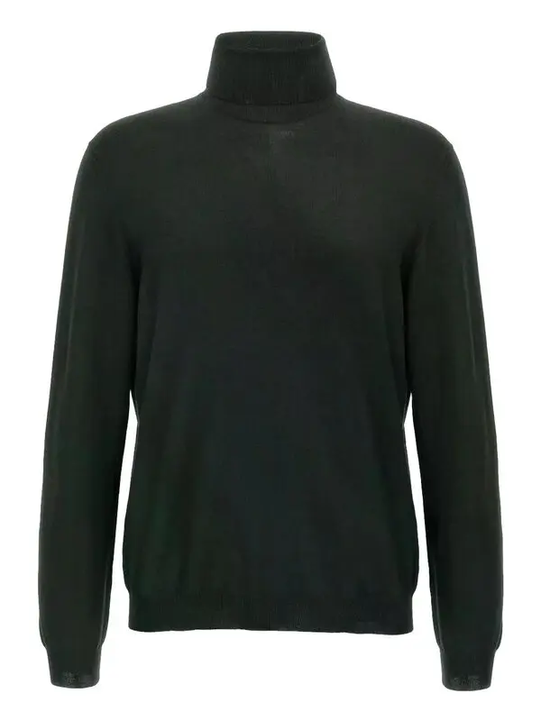 ZANONE Roll-neck Top - Green