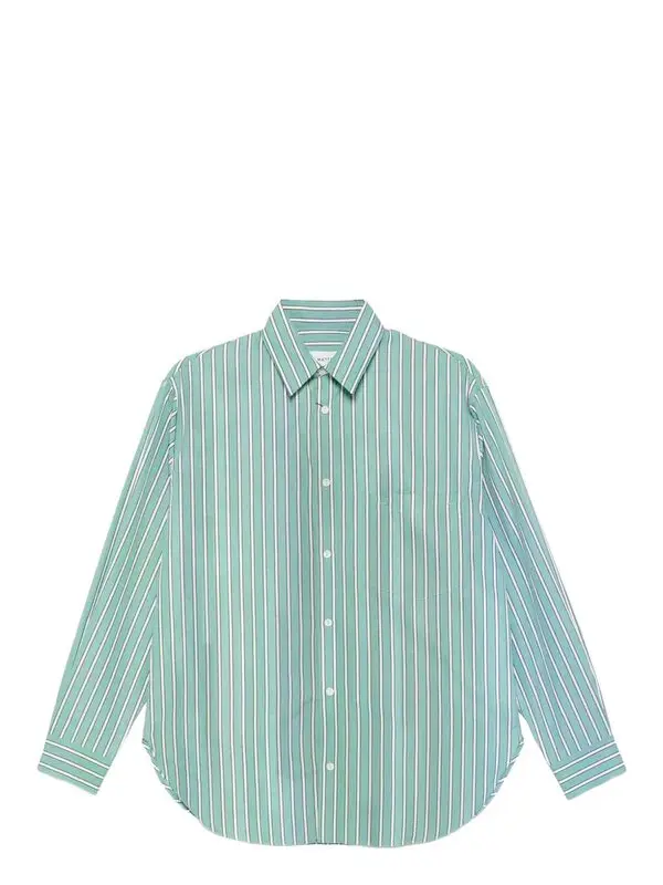 Matteau Striped Shirt - Green