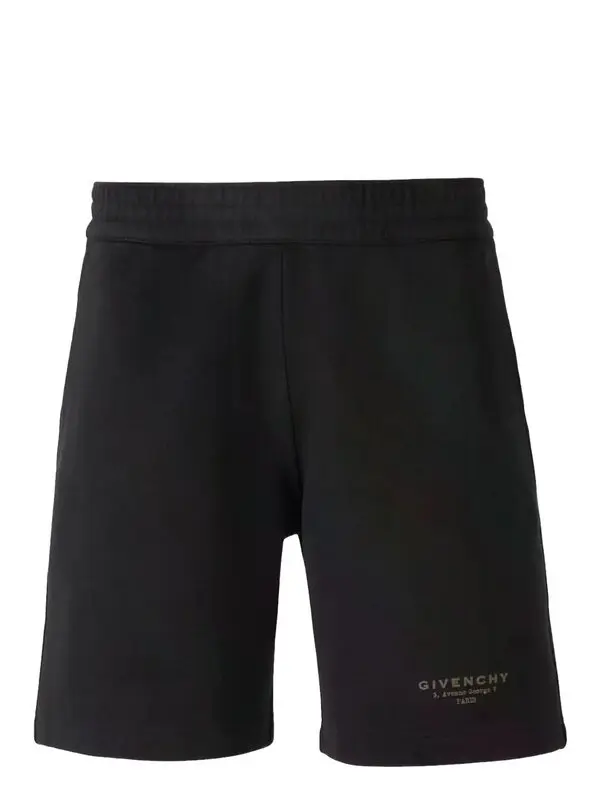 Givenchy Logo-print Track Shorts - Black
