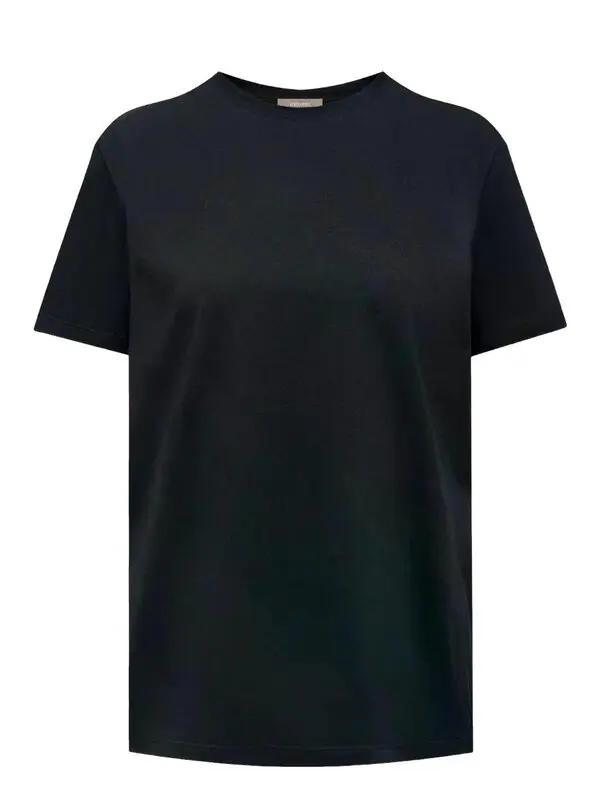 12 STOREEZ Cotton T-shirt - Black