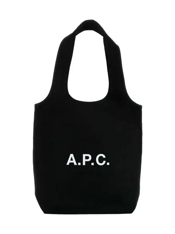 A.p.c. Ninon Logo-print Tote Bag - Black