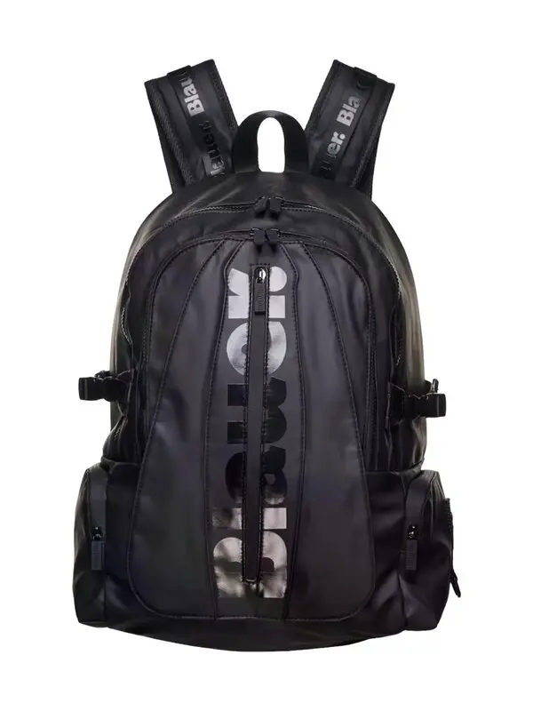 BLAUER. Logo-detail Backpack - Black