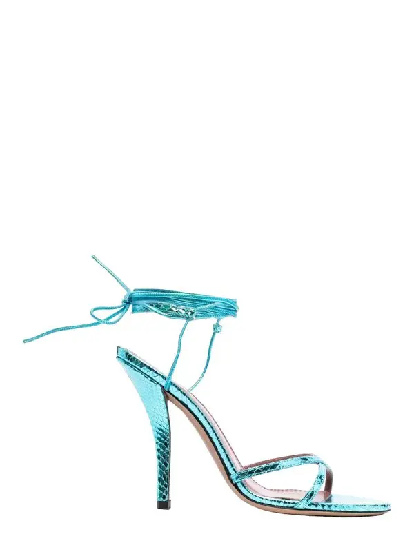 Paris Texas 110mm Linda Stiletto Sandals - Blue