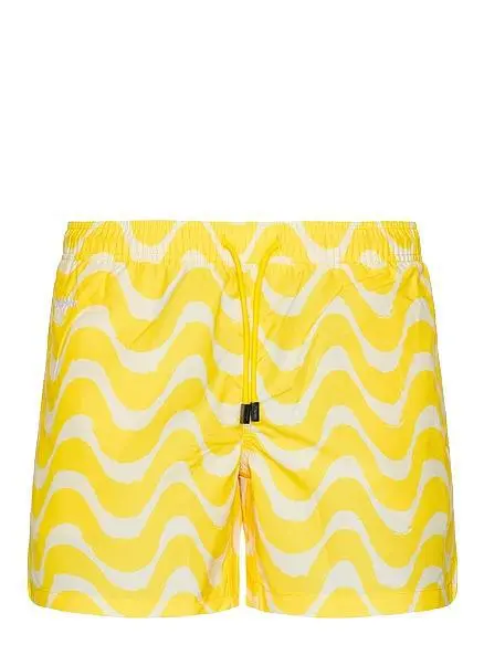 NIKBEN Wavy Swim Trunks - Yellow
