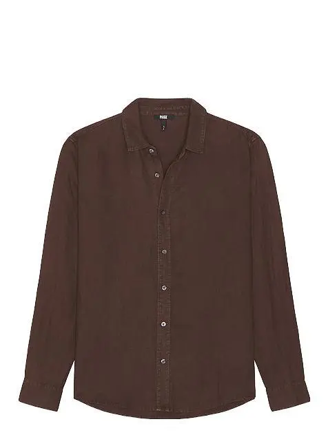 Paige Peters Shirt In Brown - Malbec