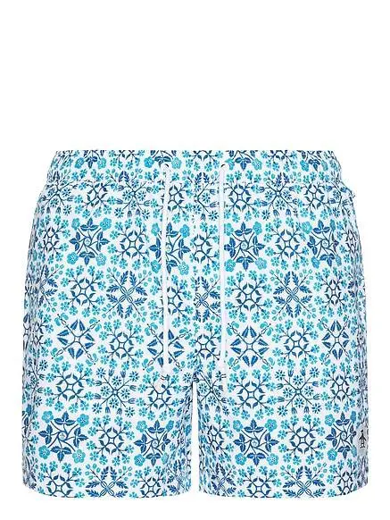 ORIGINAL PENGUIN All Over Print Shorts - Bright White