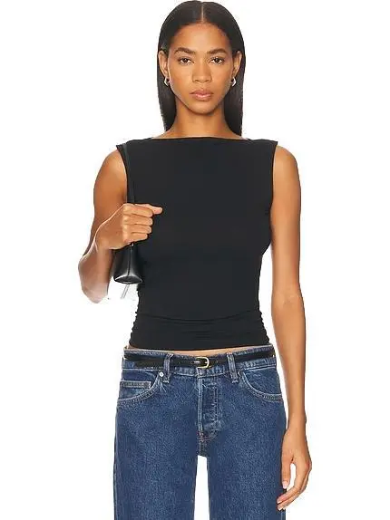 Wolford Aurora Sleeveless Top - Black