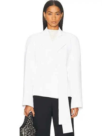 Khaite Edith Jacket - Chalk