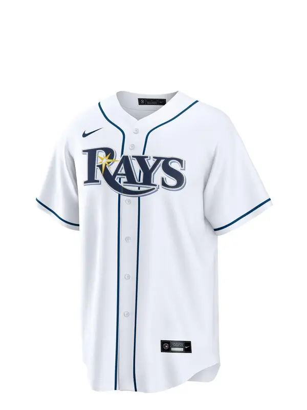 Nike Yandy Díaz Tampa Bay Rays Mlb Replica Jersey - White