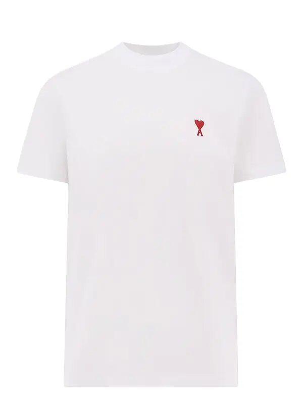 Ami Biologic Cotton Tshirt - White