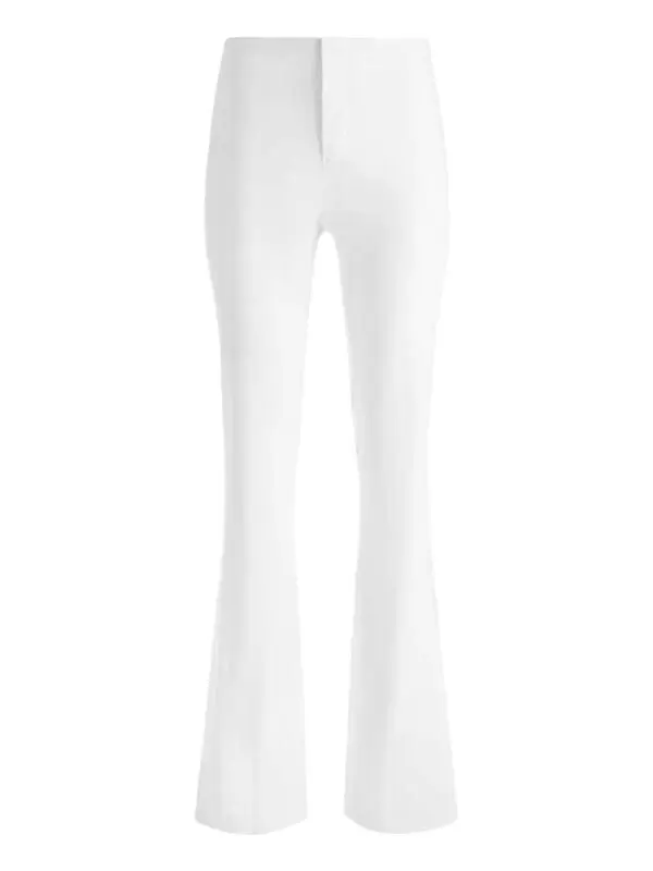 Alice + Olivia Bootcut Trousers - White