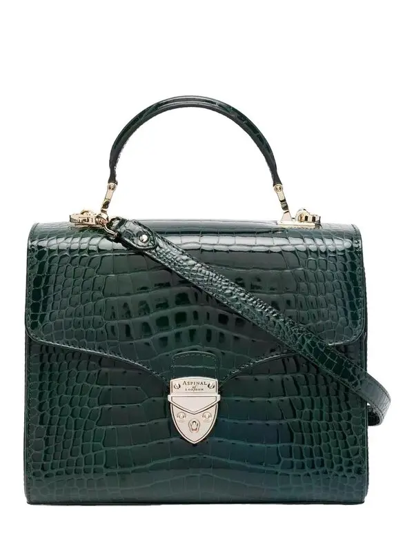 ASPINAL OF LONDON Mayfair Top-handle Bag - Green