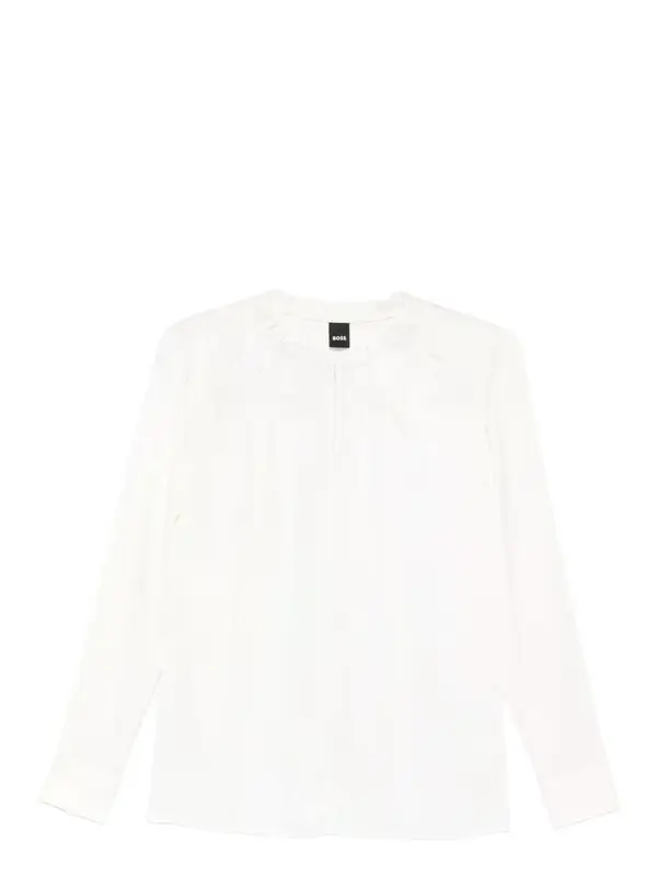 BOSS Round-neck T-shirt - Neutrals