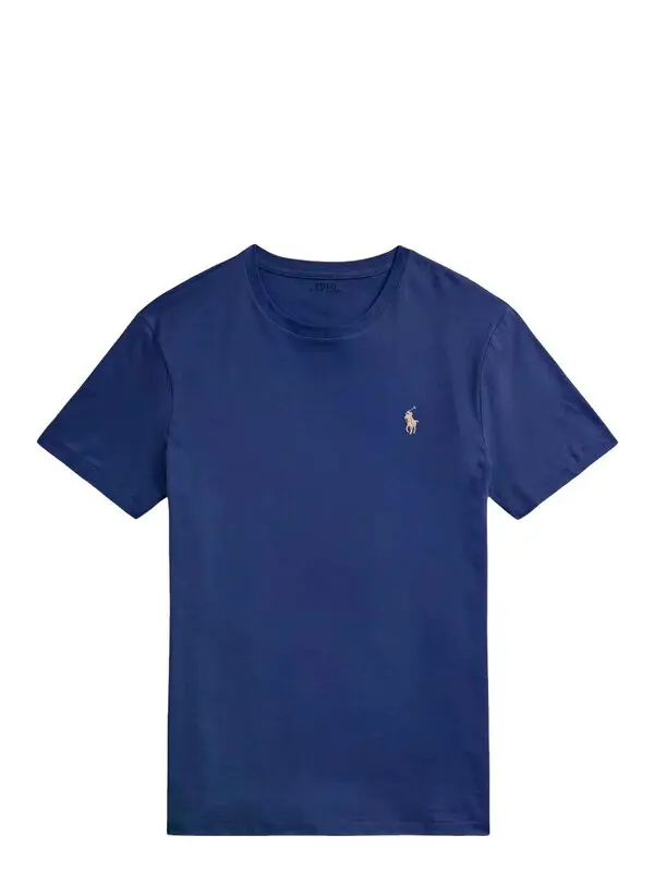 Polo Ralph Lauren Embroidered-logo T-shirt - Blue