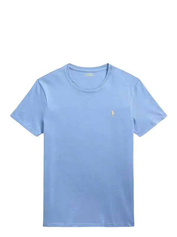 Polo Ralph Lauren Embroidered Crew-neck T-shirt - Blue