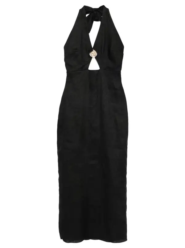 CALA DE LA CRUZ Clara Maxi Dress - Black