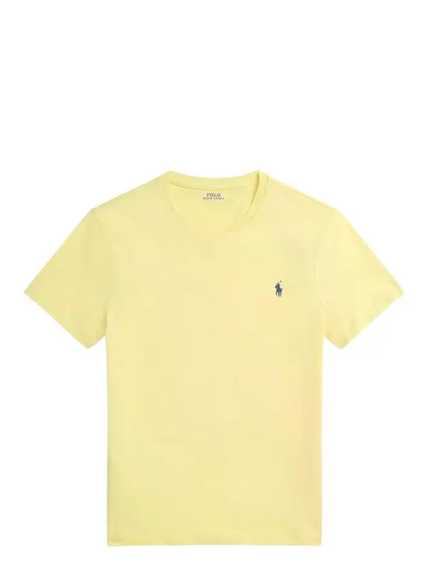 Polo Ralph Lauren Logo Crew-neck T-shirt - Yellow