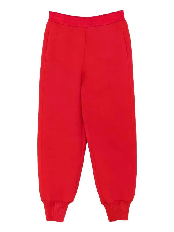 JIL SANDER Elasticated Track Pants - Red