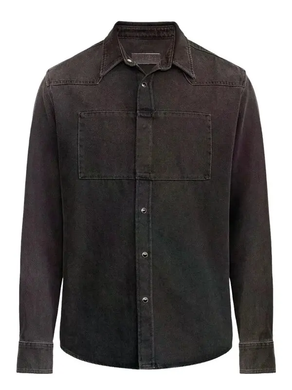 MAISON MARGIELA Cotton Denim Shirt - Black