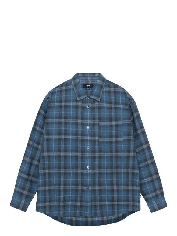 StÜssy Beach Plaid Shirt - Blue