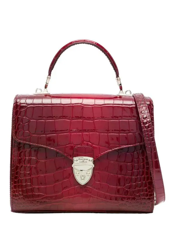 ASPINAL OF LONDON Mayfair Top-handle Bag - Red