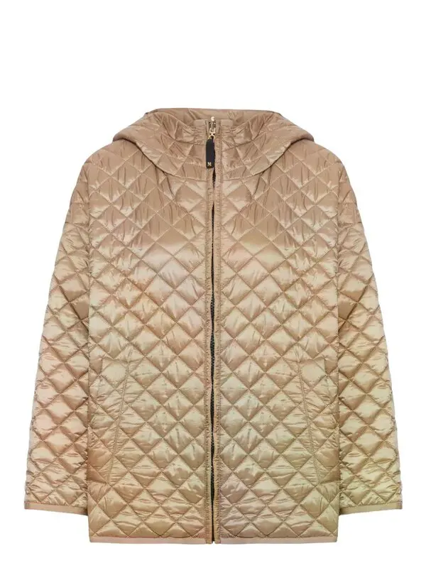 Max Mara Quilted Hooded Jacket - Neutrals
