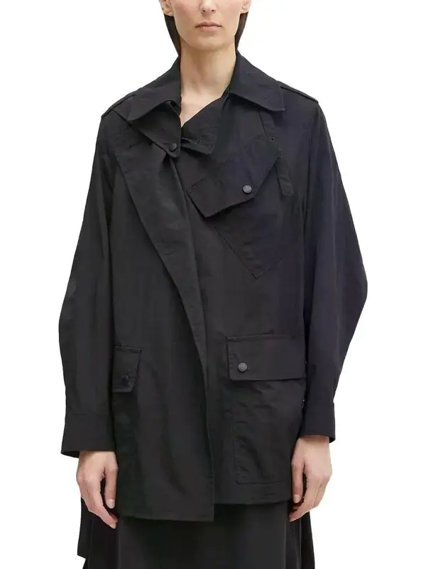 Kenzo Belted Trench Coat - Black