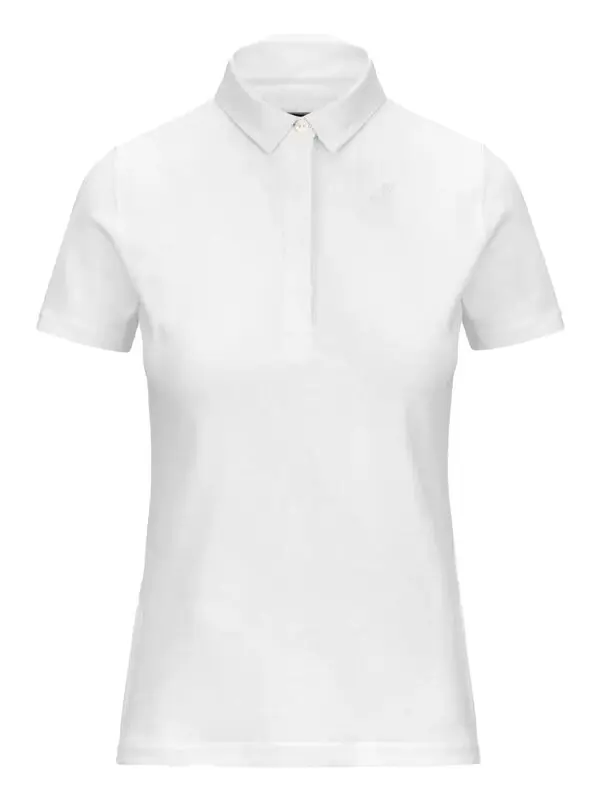 K-WAY Amedea Logo-embroidered Polo Shirt - White
