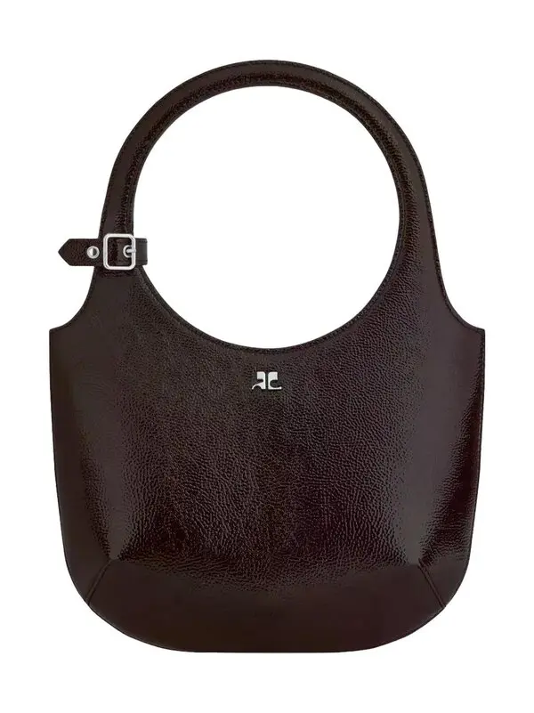 COURREGES Holy Shoulder Bag - Black