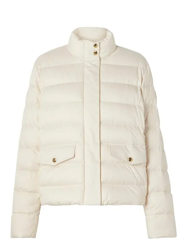 Moncler Bessettes Quilted Down Jacket - Cream