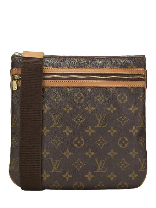 LOUIS VUITTON Monogram Pochette Bosphore - Brown