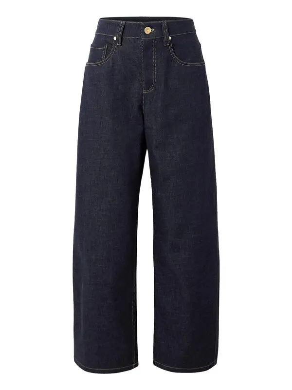 Brunello Cucinelli Wide-leg Jeans - Blue