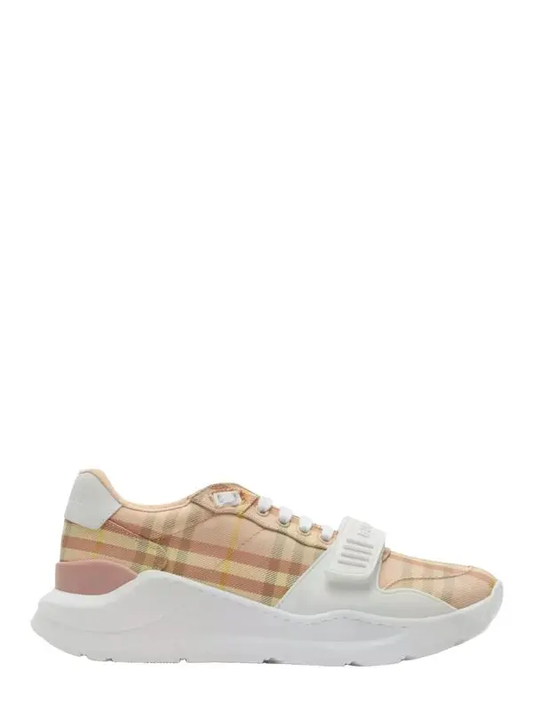 Burberry Check Sneakers - Neutrals
